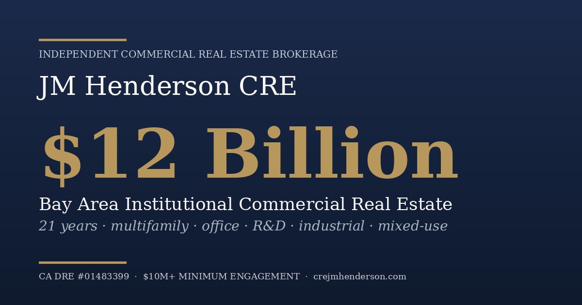 Bay Area Multifamily Cap Rate Outlook Q2 2026 | JM Henderson CRE